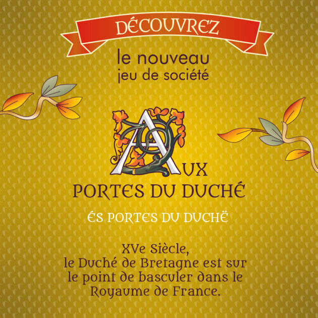 Vente flash Jeu de Plateau "Aux portes du Duché" - Liffré-Cormier ...